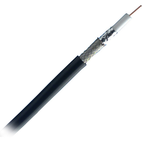 Belden RG59 Plenum Cable (1000', Black) 1506A-1000-BK B&H Photo