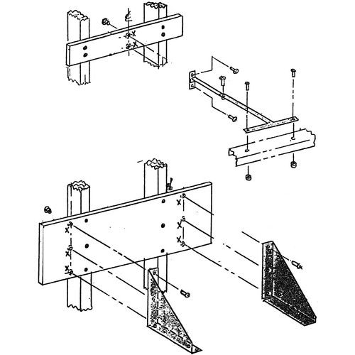Beseler Wall/Table Mount for 45MXT Chassis 8239 B&H Photo Video