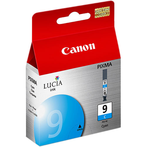 Canon LUCIA PGI-9 Cyan Ink Tank 1035B002 B&H Photo Video