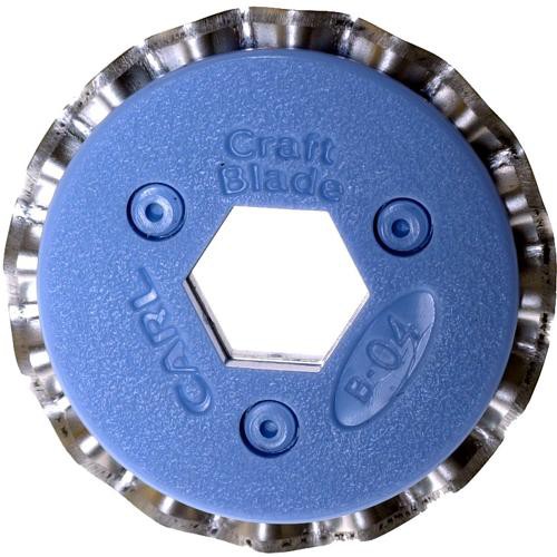 Carl B-04 Short Wave Pattern Replacement Craft Blade CUI15004