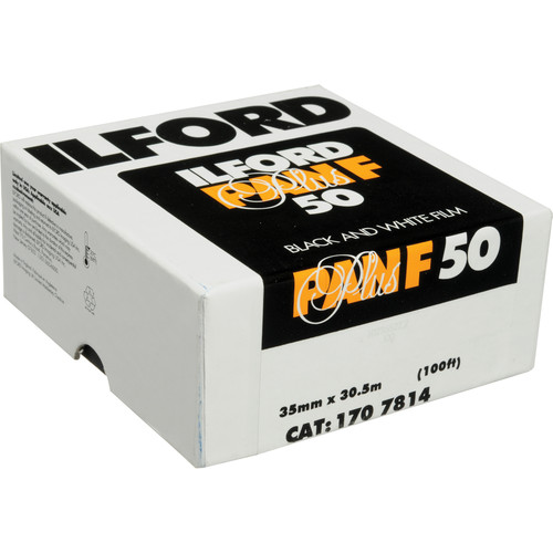 Ilford Pan F Plus Black and White Negative Film 1707814 B&H