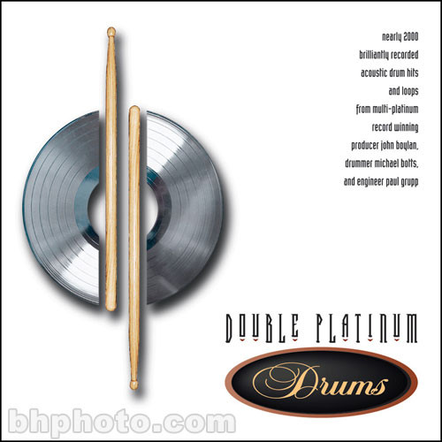 ILIO Sample CD: Double Platinum Drums (Akai) DPD-AK B&H Photo