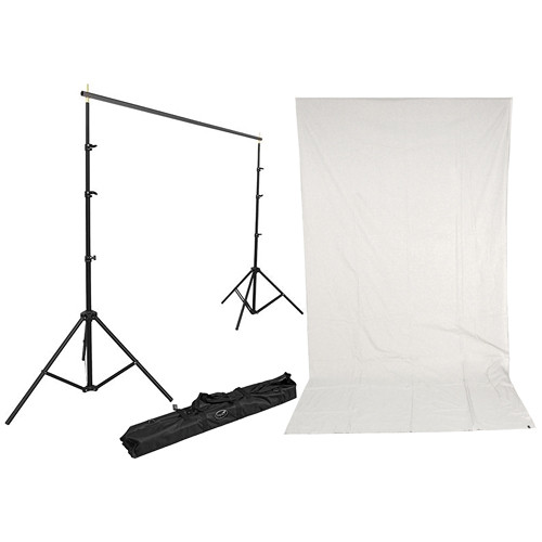Impact Background Kit with 10 x 12' Solid Light BGR-1012LG-SK