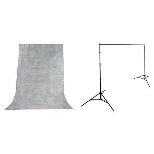 Impact Background Kit with 10 x 24' Tie-Dyed Slate BGT-1024SG-SK