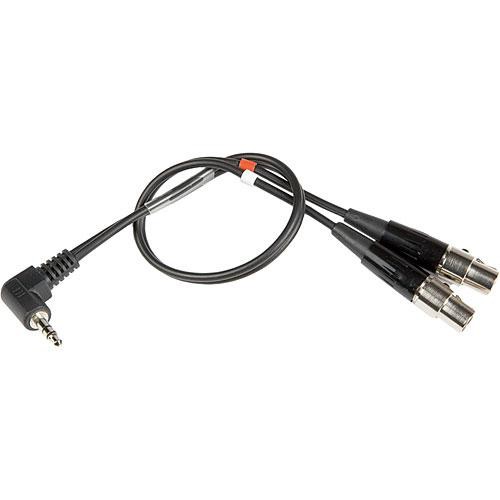 Lectrosonics MCSRTRS Dual TA3F to 3.5mm TRS Cable MCSRTRS B&H