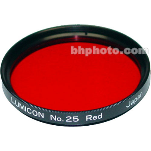 Lumicon Red #25 48mm Filter (Fits 2" Eyepieces) LF2040 B&H Photo