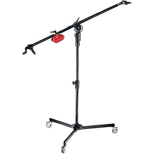 Manfrotto 025TM Mini Super Boom with Column Stand, Black - 025TM