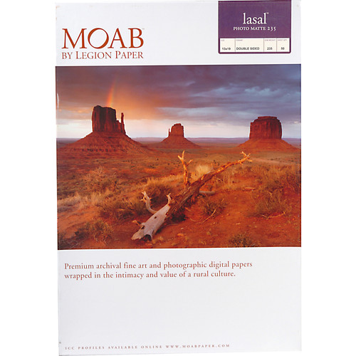 Moab Lasal Photo Matte 235 (13 x 19", 50 Sheets)