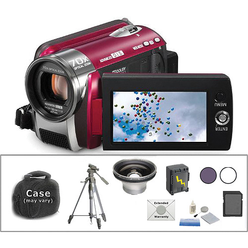Panasonic SDR H80 Standard Definition Camcorder Advanced Kit panasonic-sdr-h80-standard-definition-camcorder-advanced-kit