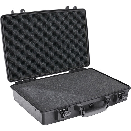 Pelican 1490 Attache/Computer Case with Foam (Black)