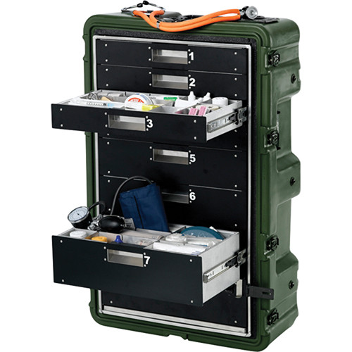 Pelican Hardigg MC8100 Medchest 8 Drawer 472MEDCHEST38D182 B&H