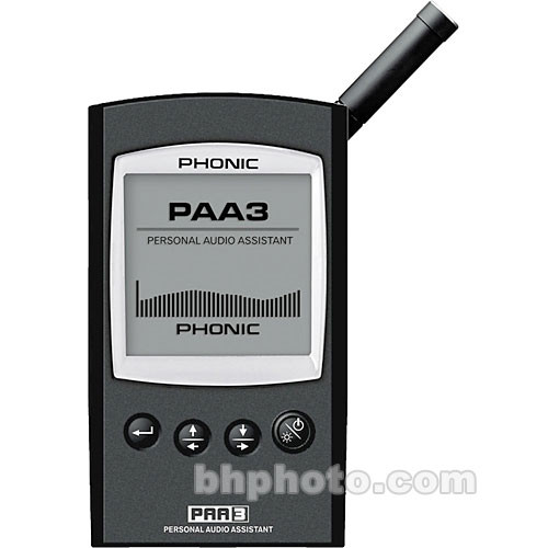 Phonic Paa3x Handheld Professional Audio Analyzer With Usb DISC Phonic