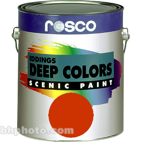 Rosco Iddings Deep Colors Paint - Bright Red 150055620032 B&H