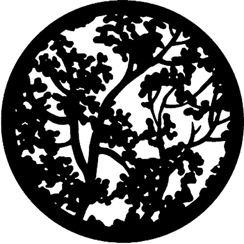 Rosco Steel Gobo #7109 - Blossoms (Detail) - Size B 250771090860