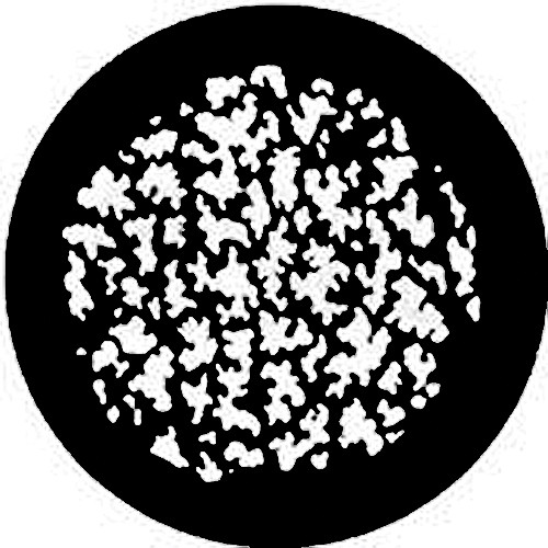 Rosco Steel Gobo #77805 - Leaf Breakup (Medium) 250778051000 B&H