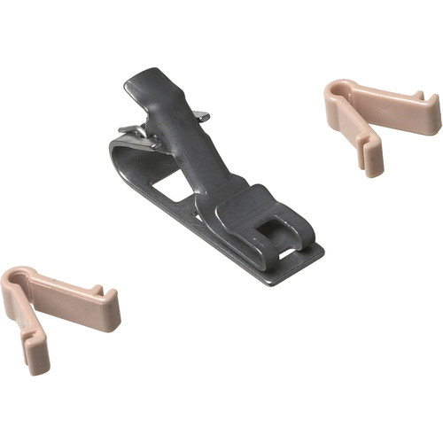 Sennheiser Dual Microphone Clip Tie Post (nickel) MZQ222-NI B&H