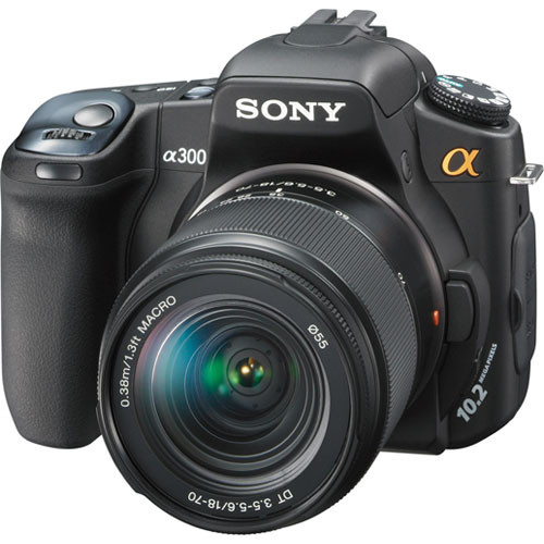 Sony Alpha DSLR A300 SLR Digtial Camera With Sony DSLRA300K N