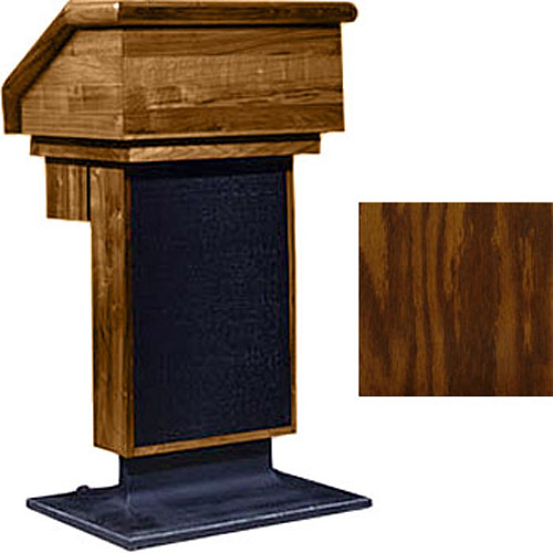 Sound-Craft Systems Floor Lectern (Dark Oak) LE1K B&H Photo Video