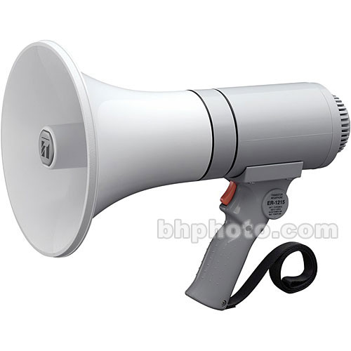 Toa Electronics ER-1215 15W Handheld Megaphone (Gray) ER-1215