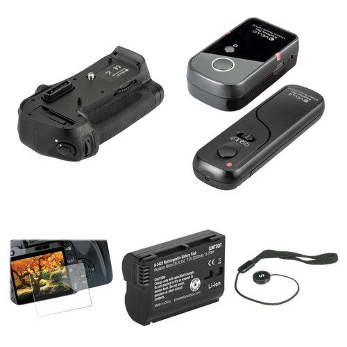 Vello Nikon D800/D800E & D810 Accessory Kit B&H Photo Video
