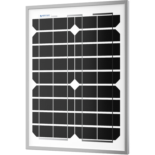 ACOPower 20-Watt Monocrystalline Solar Panel, 12V HY020-12M B&H