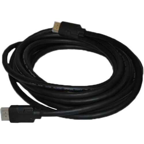 Alfatron 2' HDMI 2.0 Cable (Black) ALF-HDMI-2FT B&H Photo Video