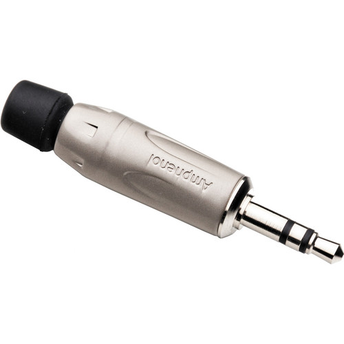 Amphenol K-Series 3.5 mm 3-Pole Stereo Phone Plug Connector KS3P