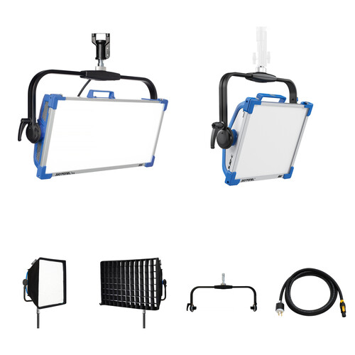 ARRI SkyPanel S60-C and S30-C LED Lights with Softboxes Kit