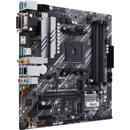 ASUS PRIME B550M-A WIFI II Micro-ATX DDR4 PRIME B550M-A WIFI II
