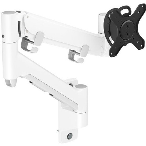Atdec AWMS-HXB Heavy-Duty Dynamic Monitor Arm (White) AWMS-HXW-W