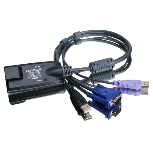 ATEN VGA USB Virtual Media KVM Adapter Cable with Smart KA7177