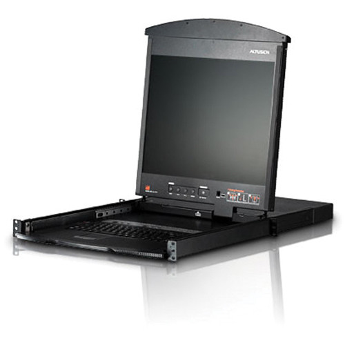 ATEN Altusen KL1508AM 8-Port Cat 5 Dual Rail 17" LCD KVM