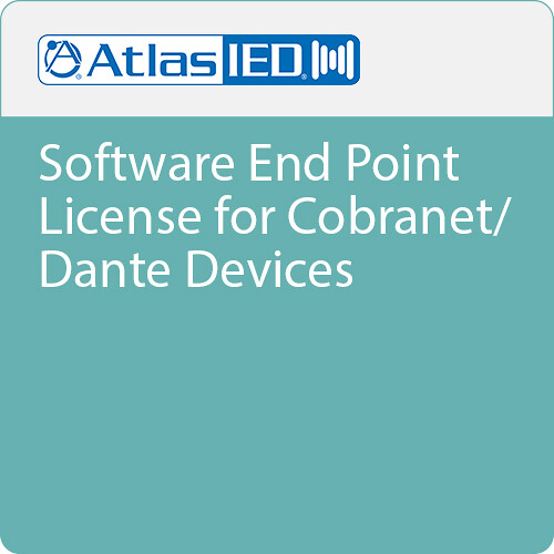 AtlasIED Software End Point License for Cobranet / Dante HDEPL