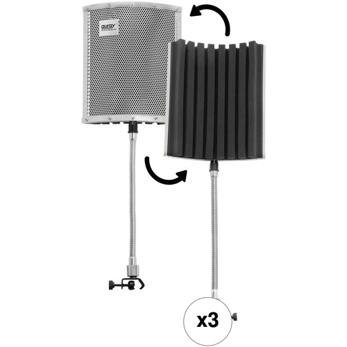 Auray RF-GN-10 Reflection Filter with Gooseneck RF-GN-10-KI B&H