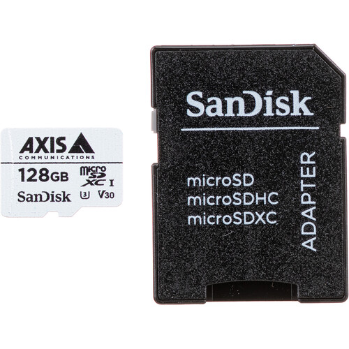Axis Communications 128GB Surveillance UHS-I microSDXC 01491-001