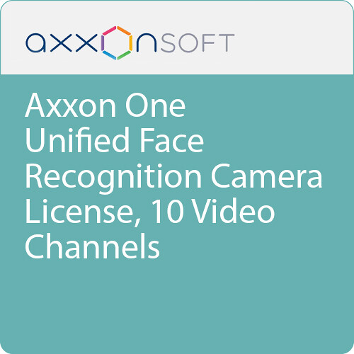 AxxonSoft 10-Channel Axxon One Unified Face AO-UNI-FR10-VL-ADD