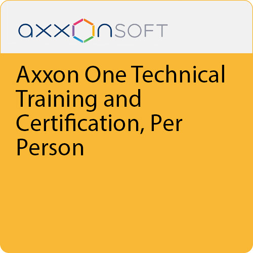 AxxonSoft Axxon One Technical Training and Certification, Per