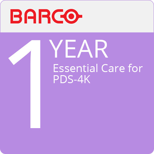 Barco 1-Year Essential Care for PDS-4K 14824 B&H Photo Video