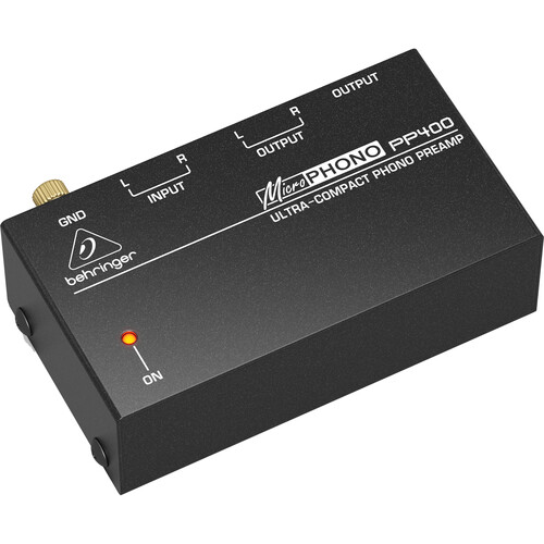 Behringer PP400 Ultracompact Phono Preamp PP400 B&H Photo Video