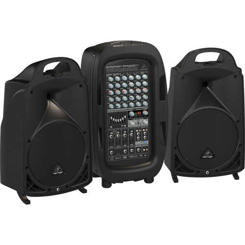 Behringer Europort PPA2000BT 2000W PA System with Two PPA2000BT