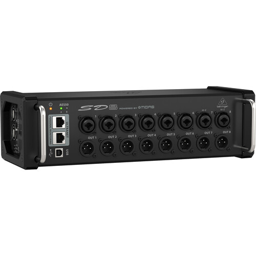 Behringer SD8 I/O Stage Box with 8 Preamps SD8 B&H Photo Video
