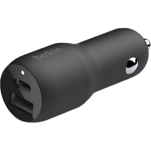 Belkin Dual Car Charger with PPS and USB-C Cable CCB004BT1MBK-B6