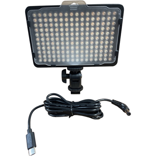 Bescor XT160 Bi-Color LED On-Camera Light and USB XT160USBC B&H
