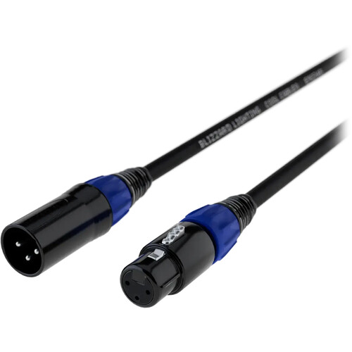 Blizzard 3-Pin XLR DMX Cable (25') DMX-25Q B&H Photo Video