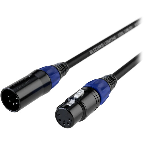 Blizzard 5-Pin XLR DMX Cable (50') DMX-5PIN-50Q B&H Photo Video