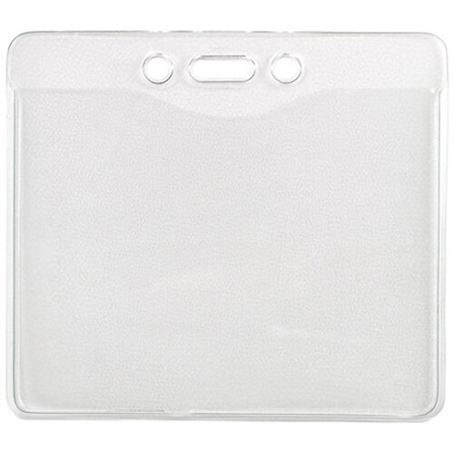 BRADY PEOPLE ID Clear Vinyl Horizontal Badge Holder 1815-1400