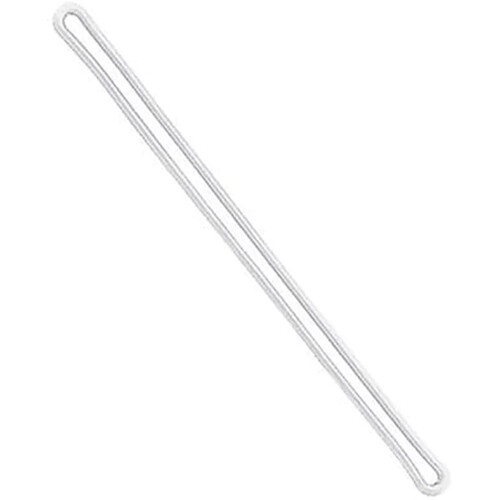 BRADY PEOPLE ID 6" Plastic Loop Strap (Clear, 100-Pack) PLW-1