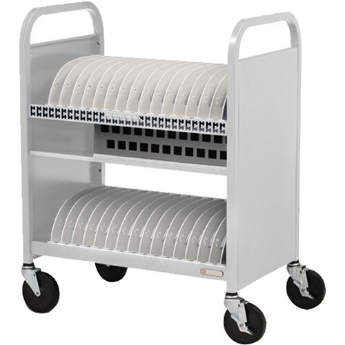 Bretford Cube Transport Cart - Arctic White TVCT30AC-AW B&H