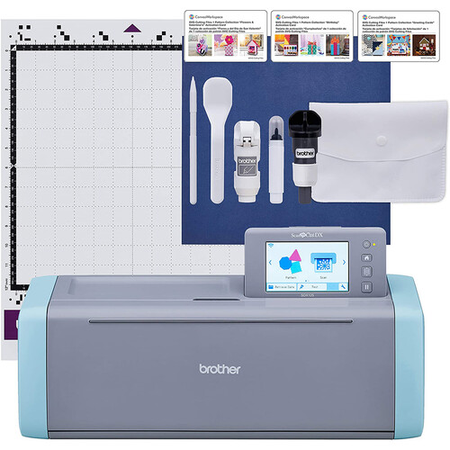 Brother ScanNCut DX Scanner/Cutter SDX125E B&H Photo Video