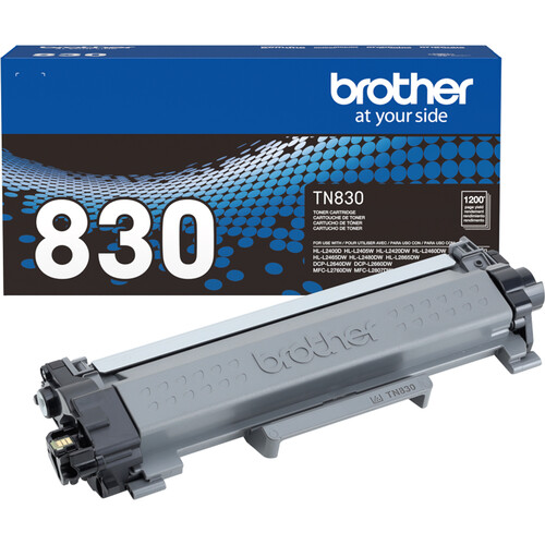Brother TN830 Standard Yield Black Toner Cartridge TN830 B&H